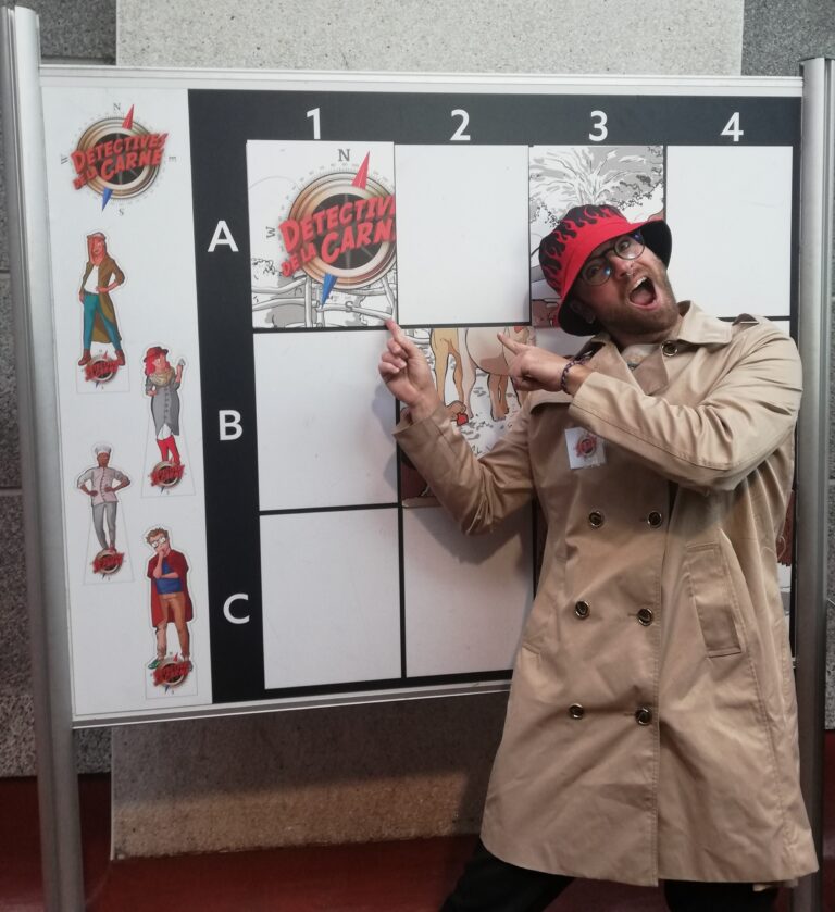 The 'Meat Detectives' return to Mercamadrid to educate schoolchildren ...